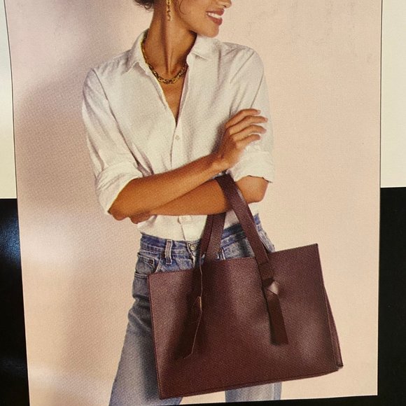 Rachel Zoe | Bags | Rachel Zoe Collection Tote Vegan Leather Bag New ...